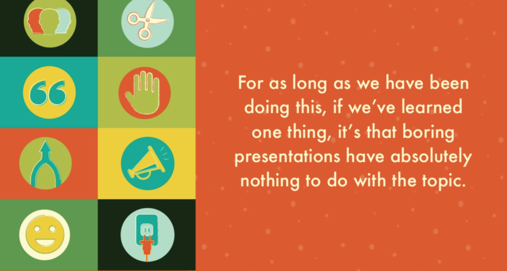 8 Ways To Make Any Presentation Interesting - Big Fish Presentations